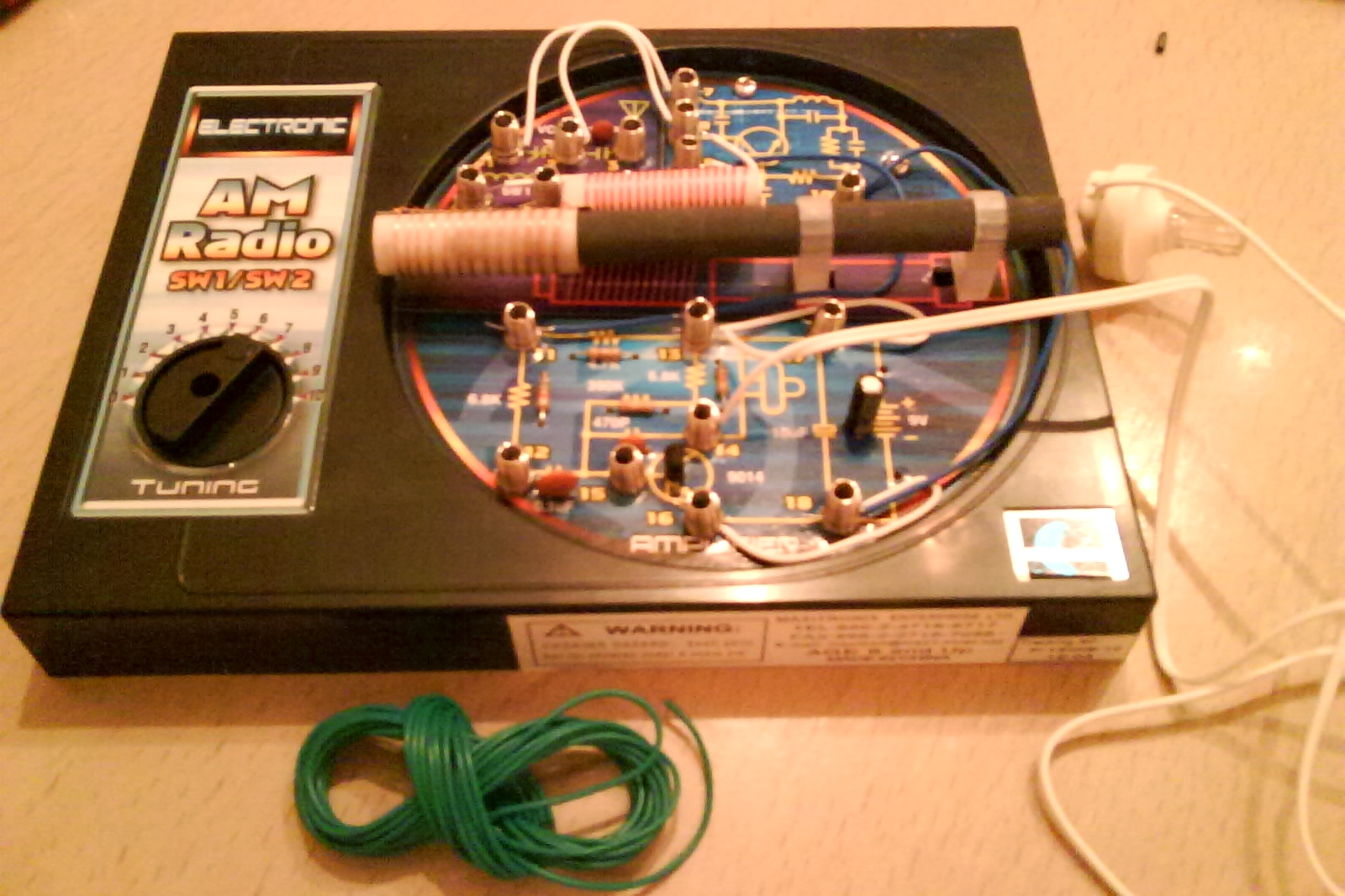 M0ZQR: Maxitronix short wave radio kit