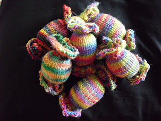 new mills woolly wander: How to make: Knitted and Crocheted candy