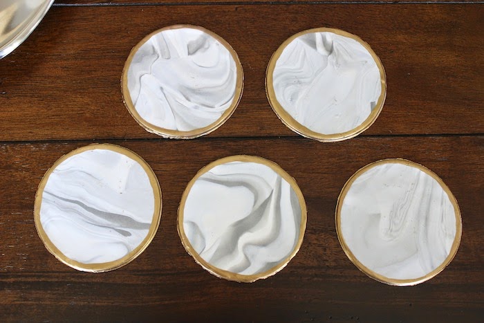 It's A Grandville Life : DIY Marble Coasters