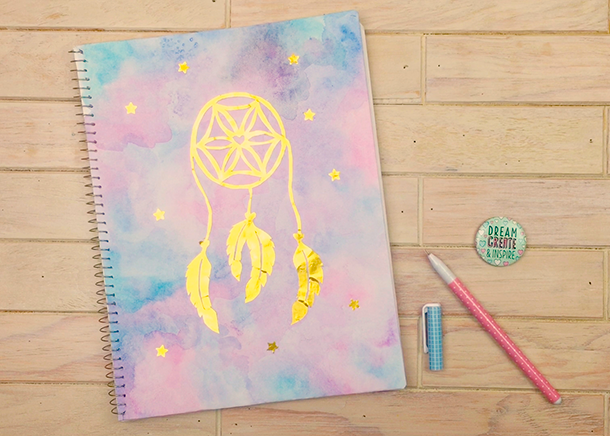 3 IDEAS SUPER BONITAS PARA DECORAR TUS CUADERNOS - cookies in the sky