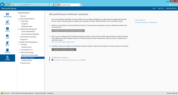 Technical Skills Enhancement World: EMS (Intune) : Configuring ...