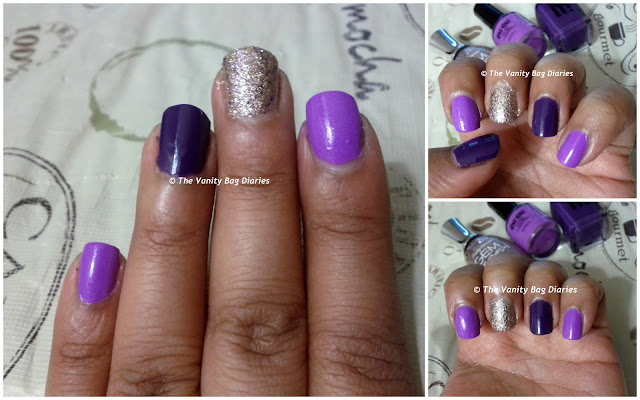 The Vanity Bag Diaries ...: Manicure Monday - Shades of Purple with a ...