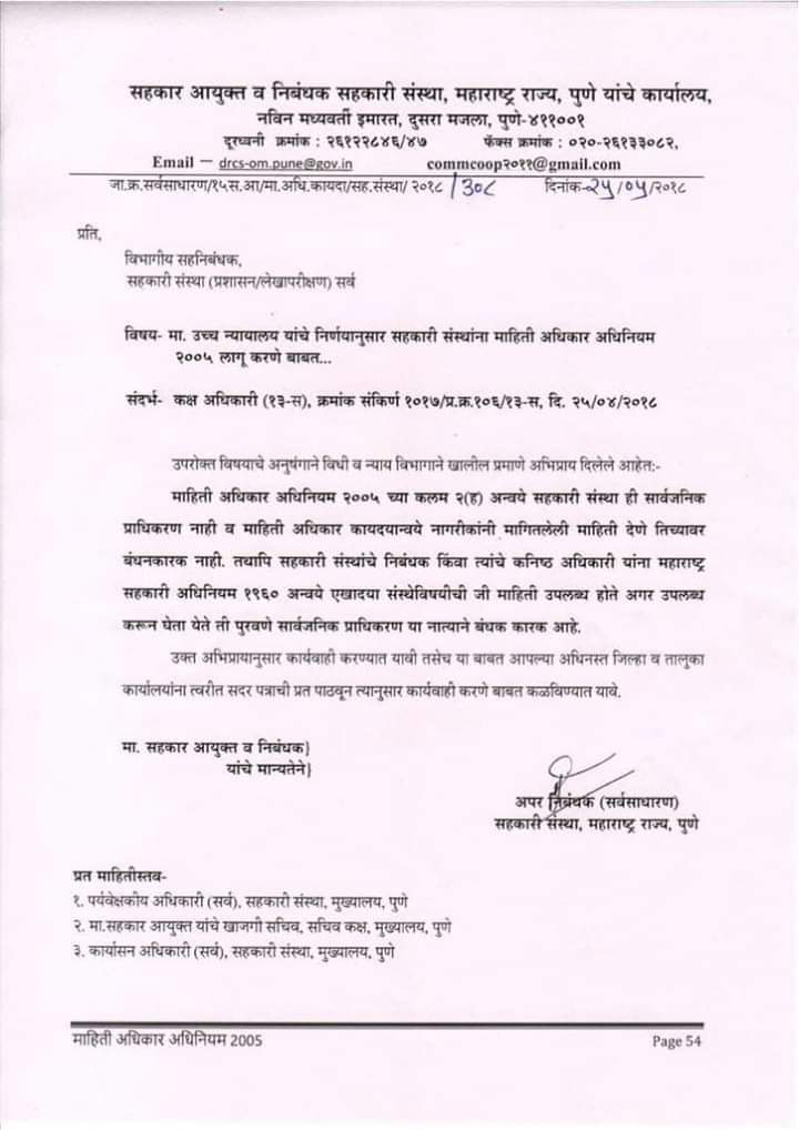 Saket Parisar Advanced Locality Management [ALM]: January 2019