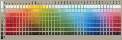 The Mostly Color Channel: i nomi dei colori
