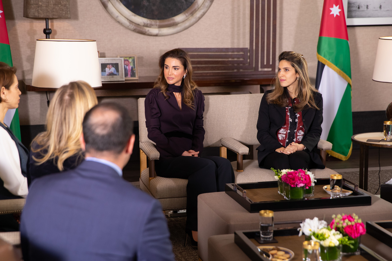 Her Majesty met with Winners of Queen Rania Award for Education ...