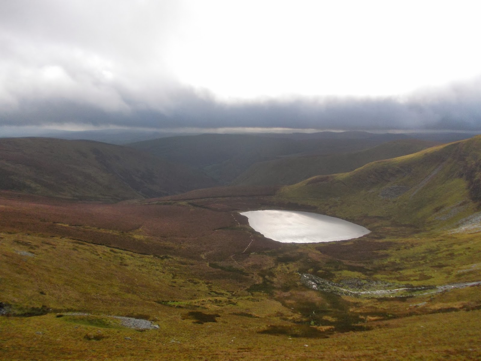 Obsessed: Berwyn, Cadair Berwyn And Moel Sych From Pistyll Raeadr.