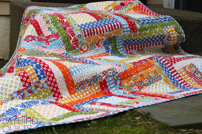Jaybird Quilts: Giveaway! - Off the Rail Pattern & Fabric!
