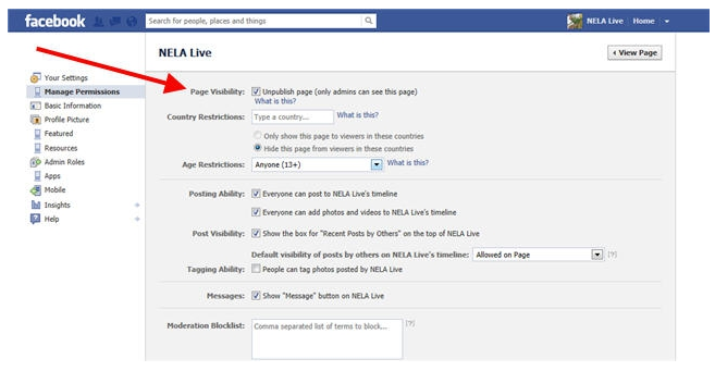 How To Make A Page Private On Facebook how-to-make-a-page-private-on-facebook
