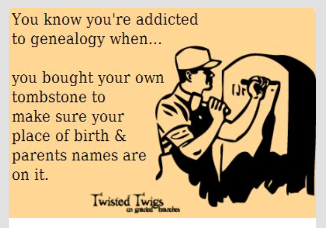 Family History Research by Jody Lutter: Genealogy Humor