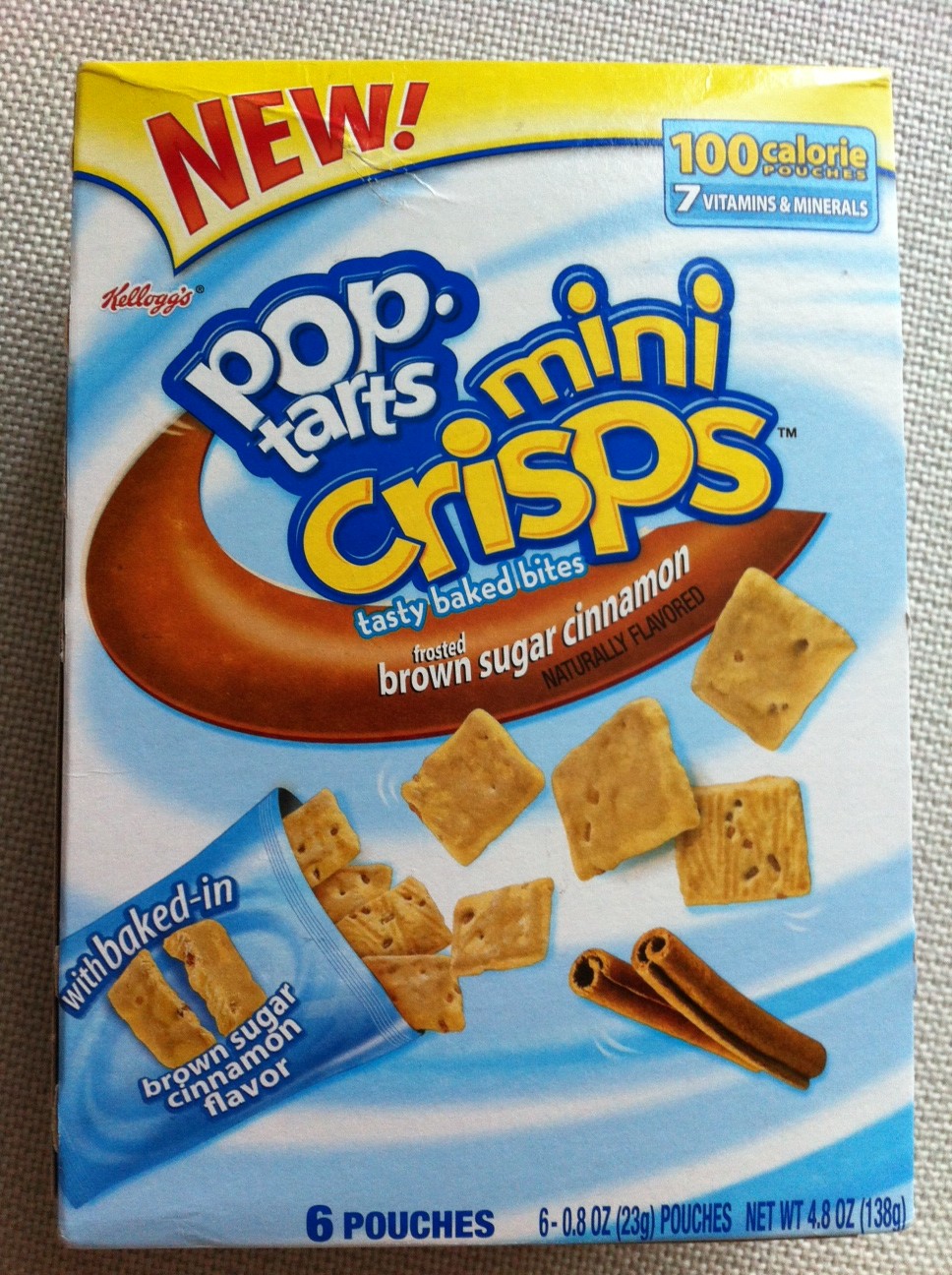 Pop-Tarts Mini Crisps: Brown Sugar Cinnamon ~ I'm Made of Sugar ...