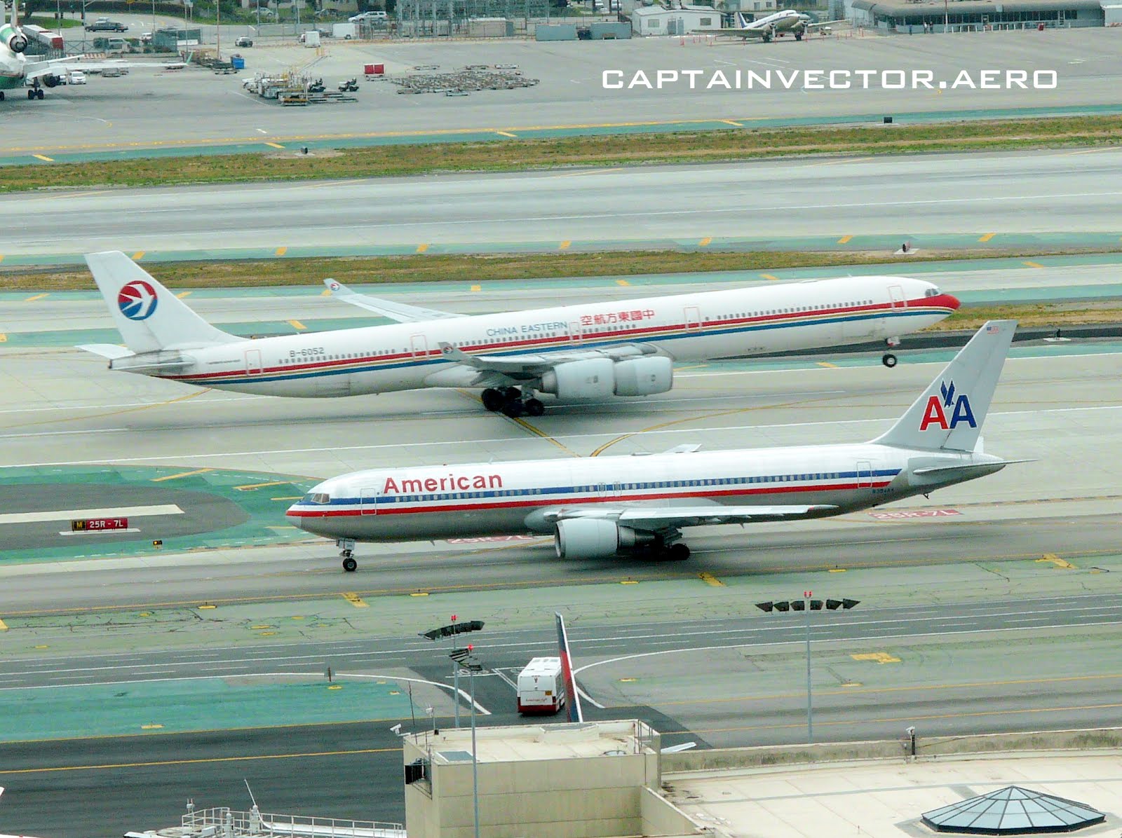 View from the control tower: LAX aircraft spotters' guide: Airbus A340-600