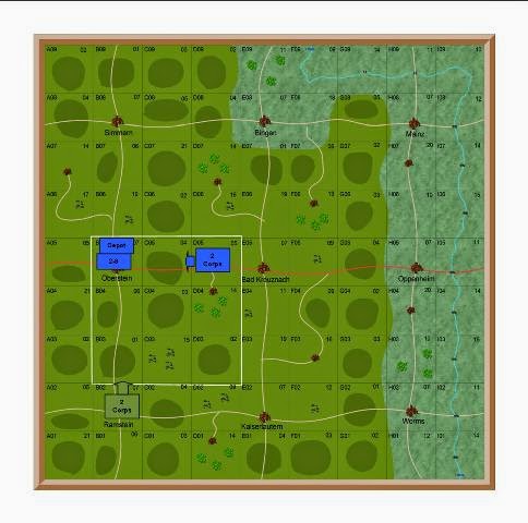 napoleonic wargaming: Unusual Strategic Battle