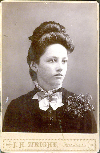 Cabinet Card Photographers: John Harris Wright