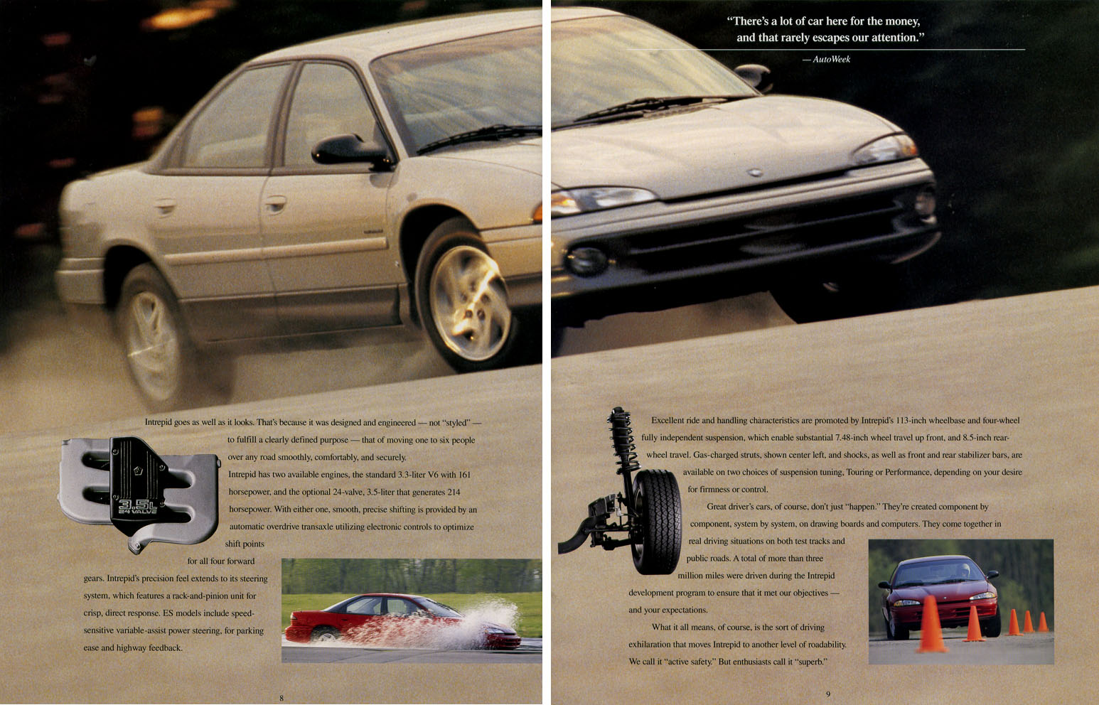 Bilar i väster . . .: Chrysler Intrepid med nya loggan