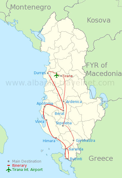 Hoteleri Turizem Albania: UNESCO world heritage sites in Albania and ...