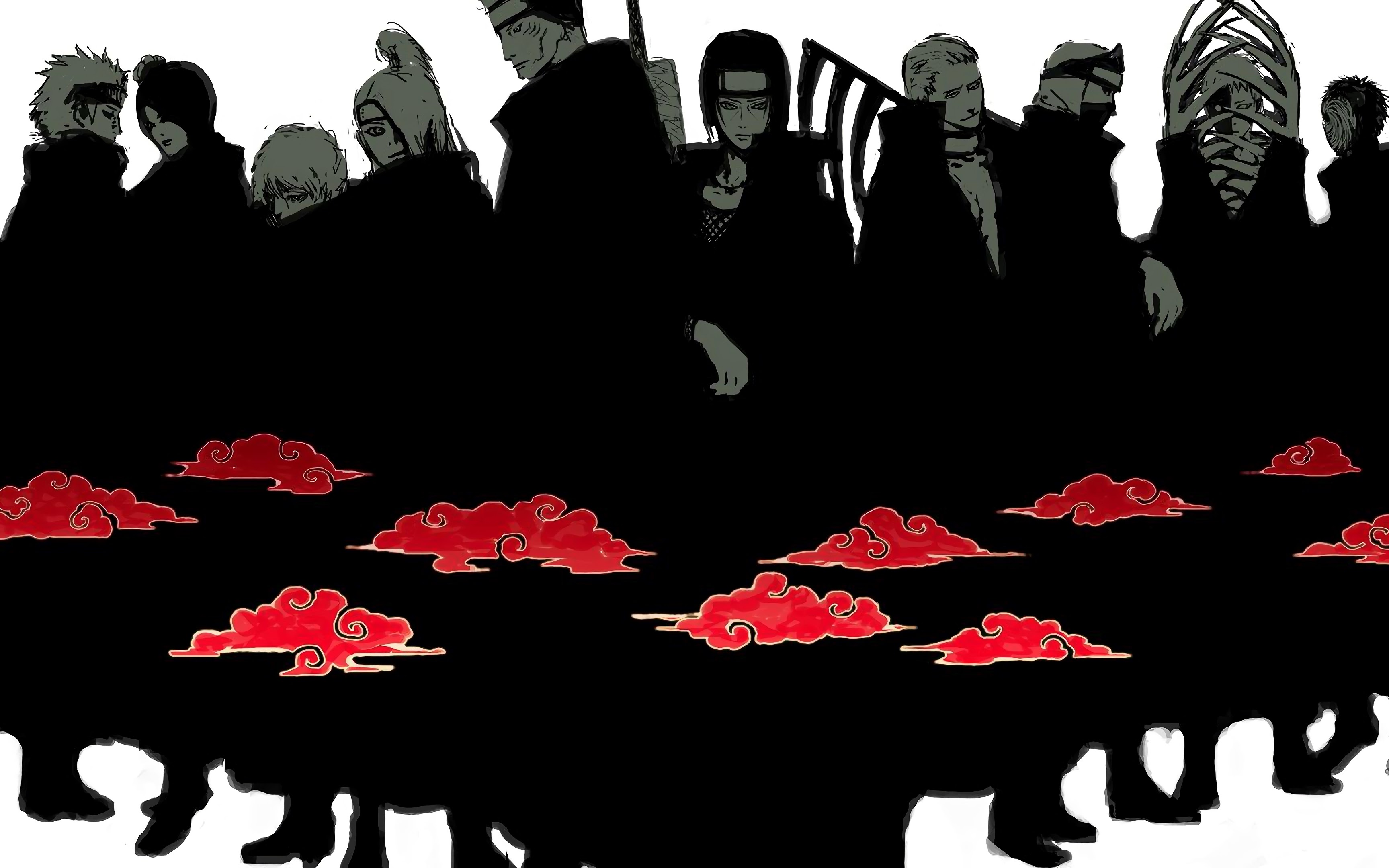 Akatsuki Wallpaper 4k Hd Akatsuki All Members 4k Wallpaper 5 79 Images