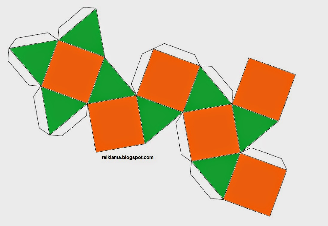 ...Brincar faz bem....: cuboctaedro é um poliedro com oito faces ...