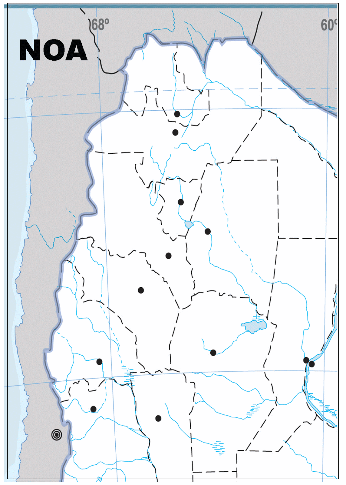 Escritorio de clases: Regiones de Argentina