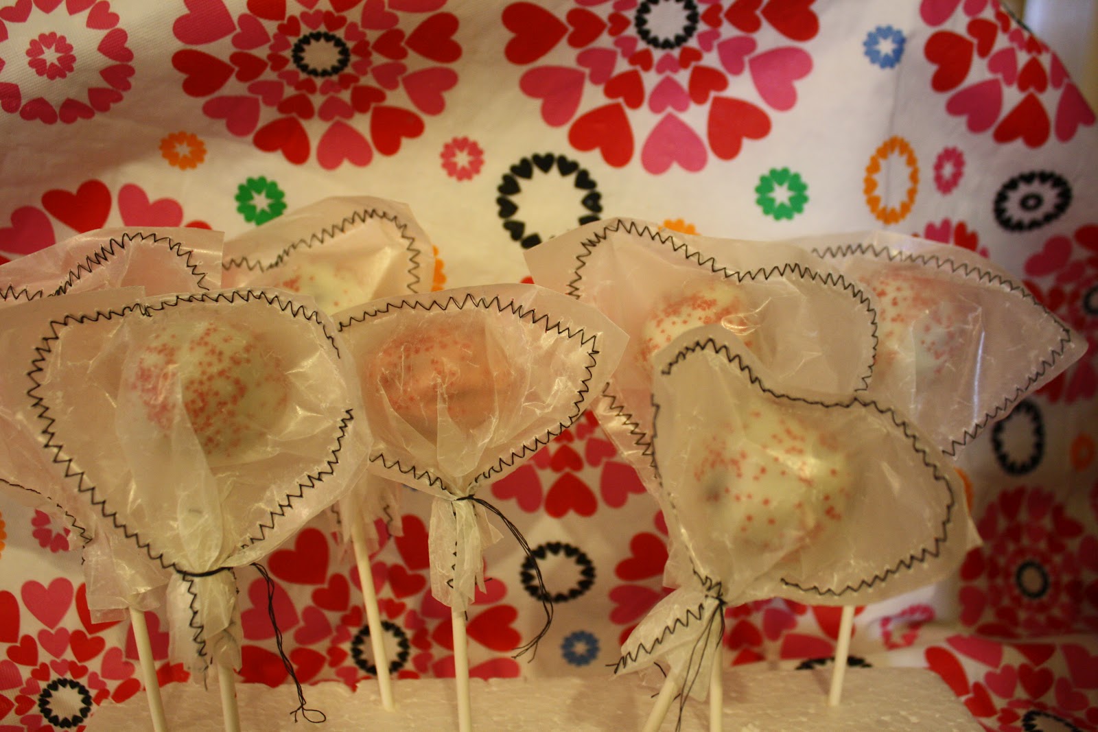 The Created Home: L-O-V-E {Cake Pops}