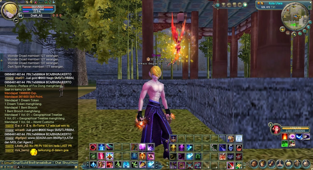 YokeBone Assasin Male by Draft_AS Perfect World Indonesia - Angin Emas ...