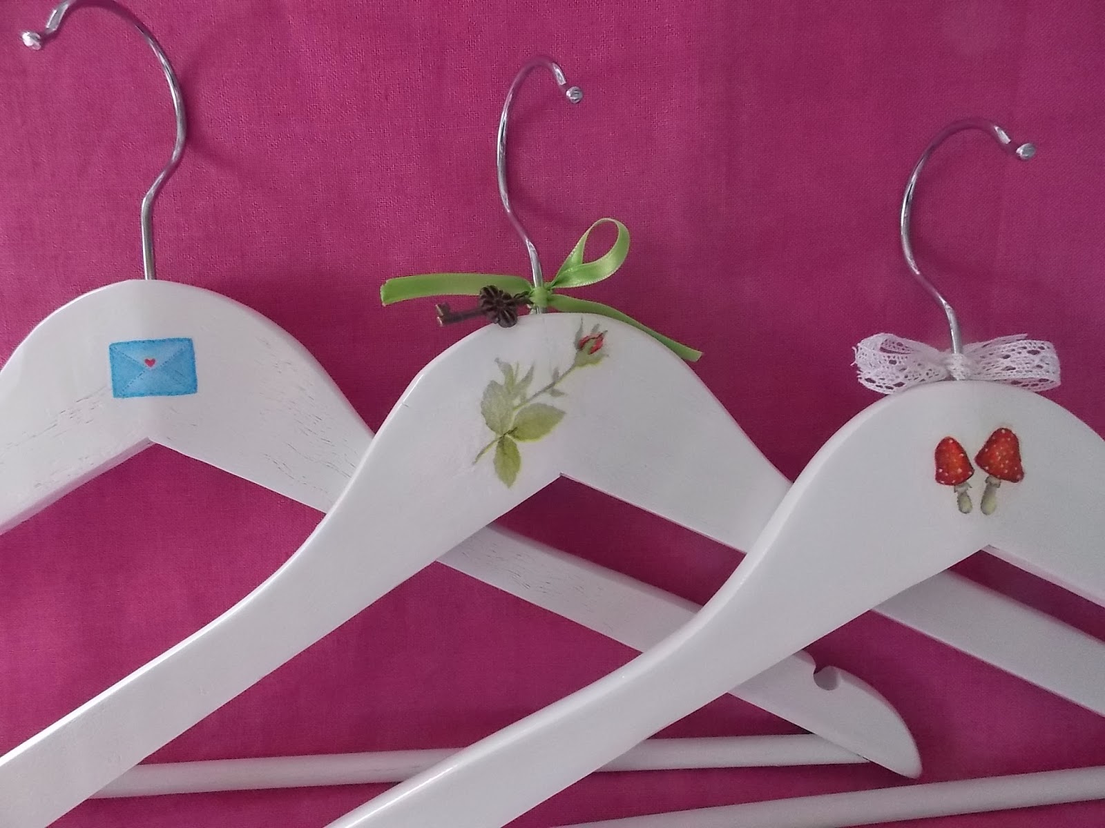 Más Perchas con Decoupage | La Cajita de Ma