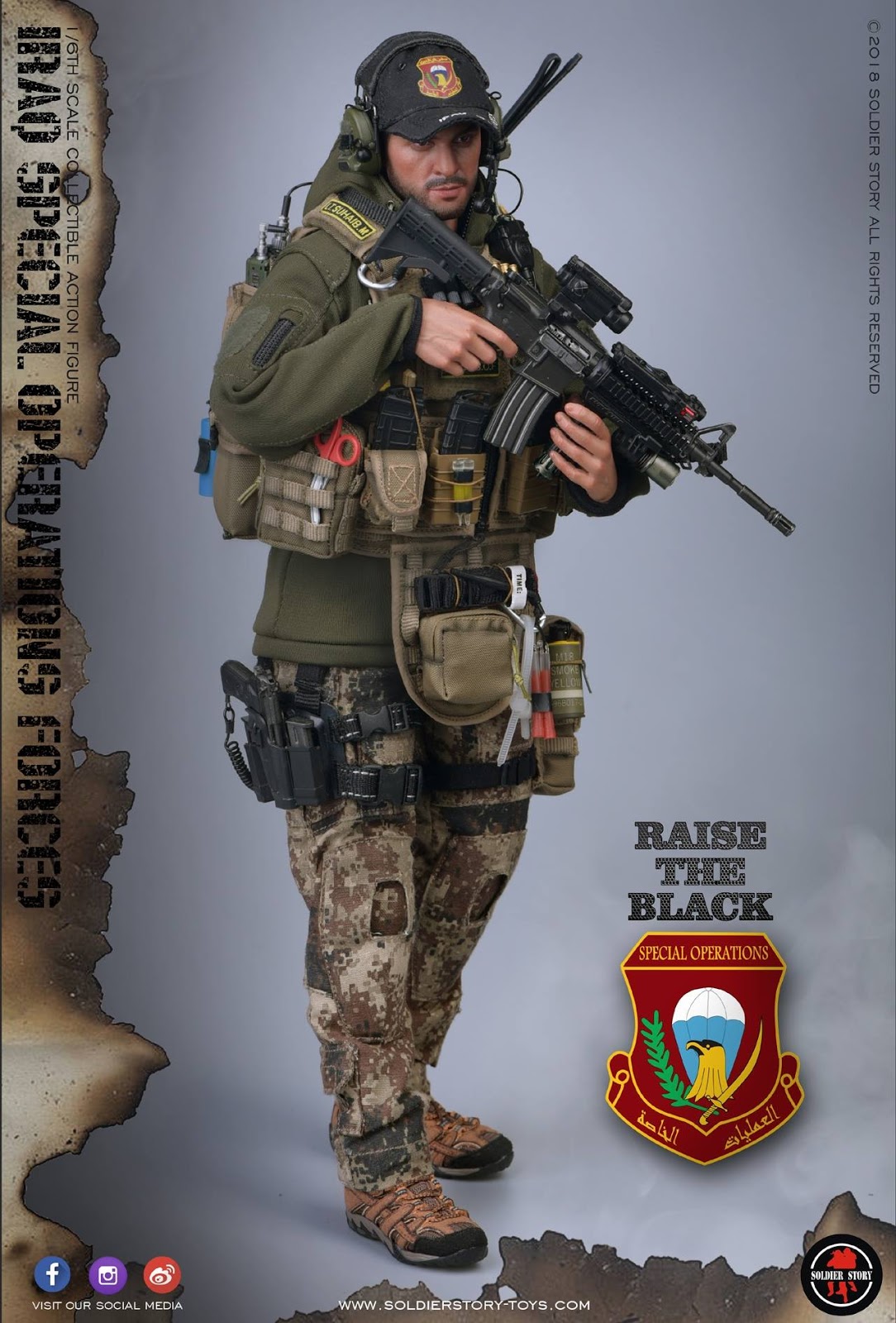 toyhaven: SoldierStory 1/6th scale Iraq Special Operations Forces “ISOF ...
