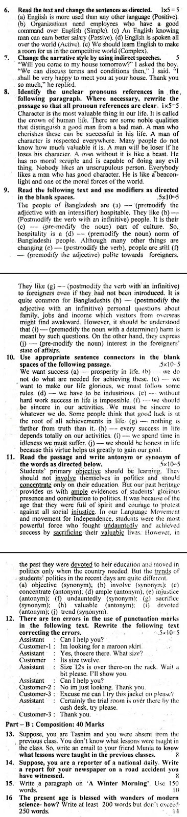 HSC English 2nd Paper Question For All Boards 09 hsc-english-2nd-paper-question-for-all-boards-09