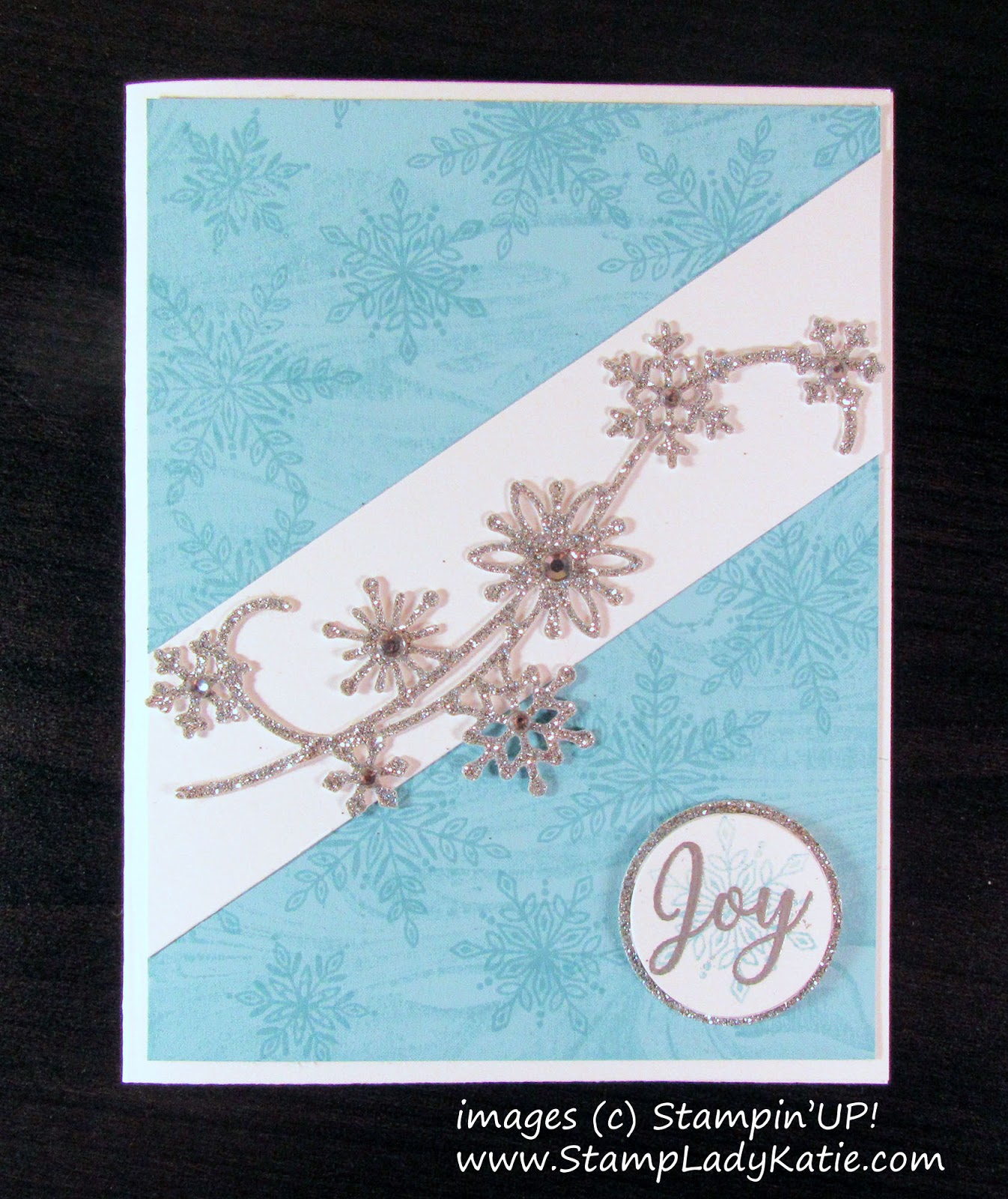StampLadyKatie.com: Glistening Snowflakes - Snowflake Showcase