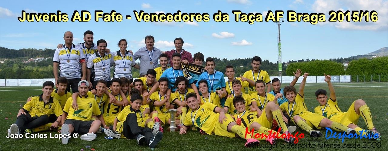 Montelongo Desportivo: Juvenis da AD Fafe venceram a Taça AF Braga (4-2 ...