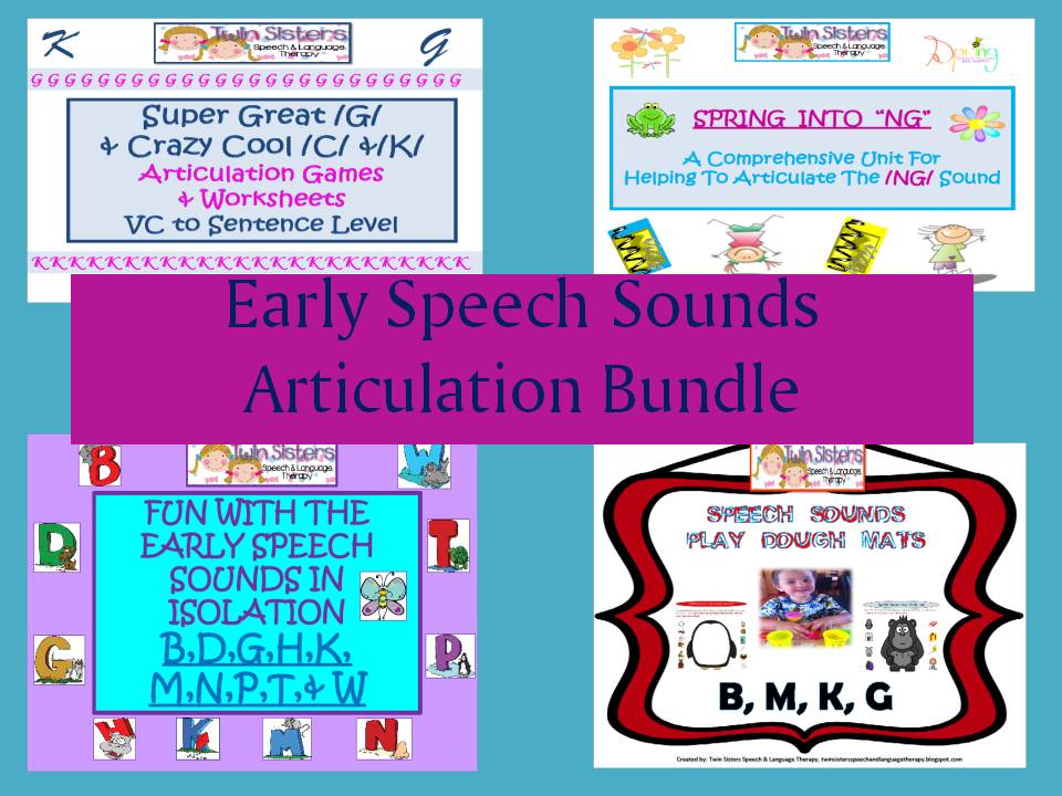 Twin Speech, Language & Literacy LLC: Articulation, Articulation and ...