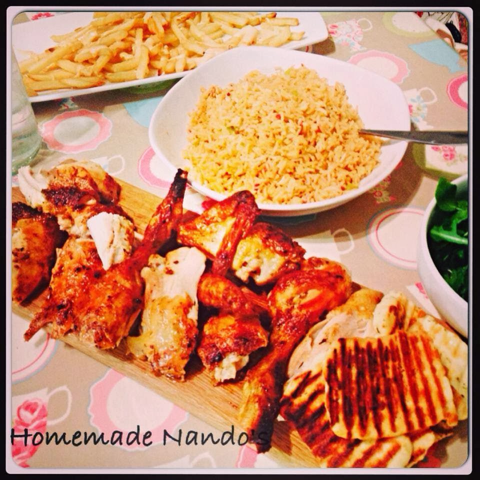 Jo's Blue AGA: Chicken - Nando's Style