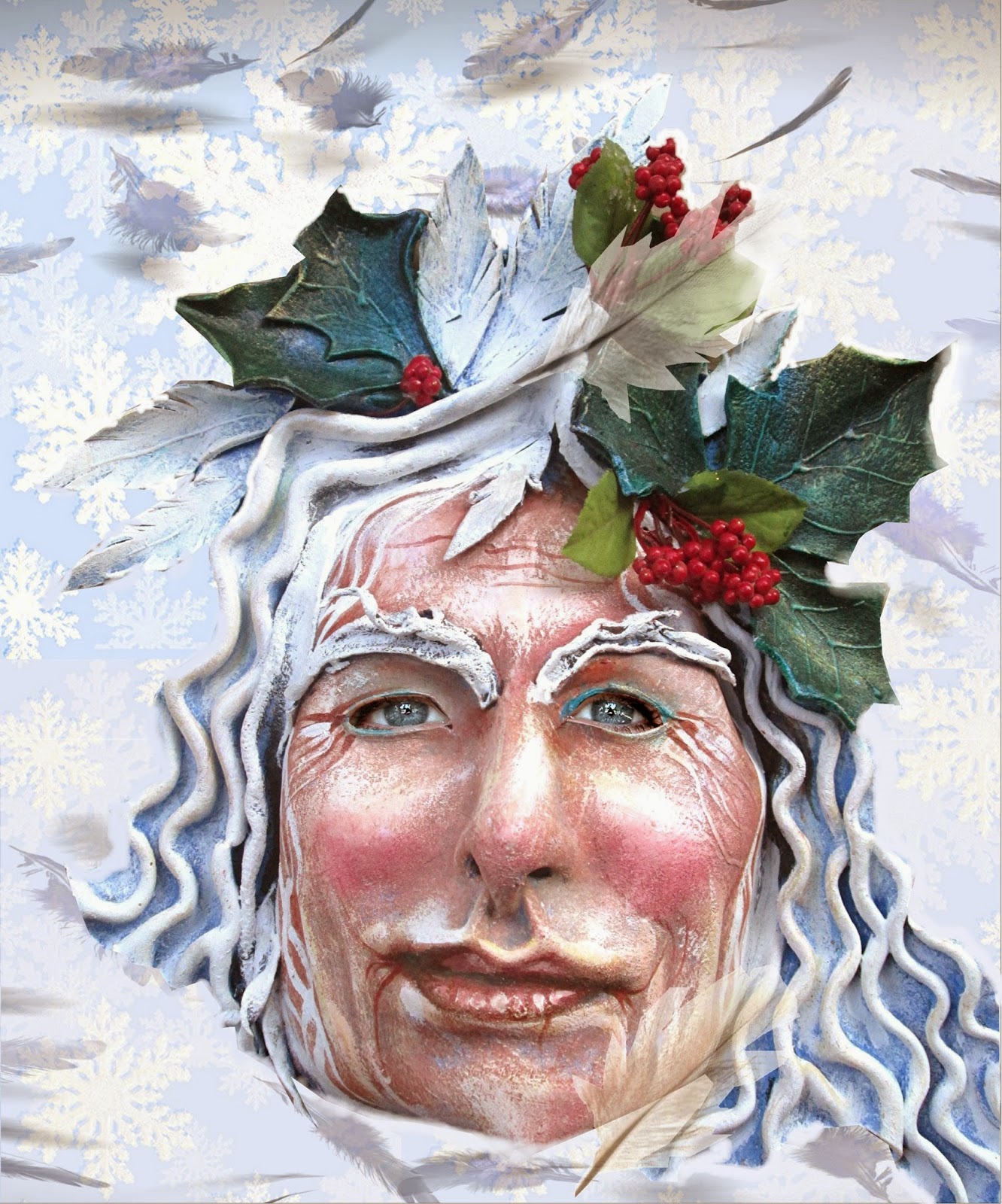 threads of the spiderwoman: Frau Holle and her Feather Bed of Winter
