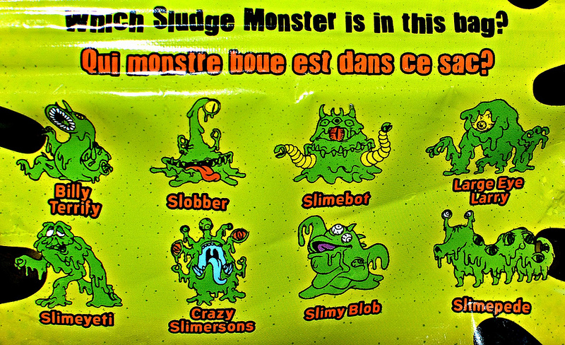 Little Weirdos: Mini figures and other monster toys: Slimy Sludge mini ...