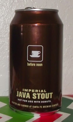 The Twelve Beers: Santa Fe Brewing - Imperial Java Stout