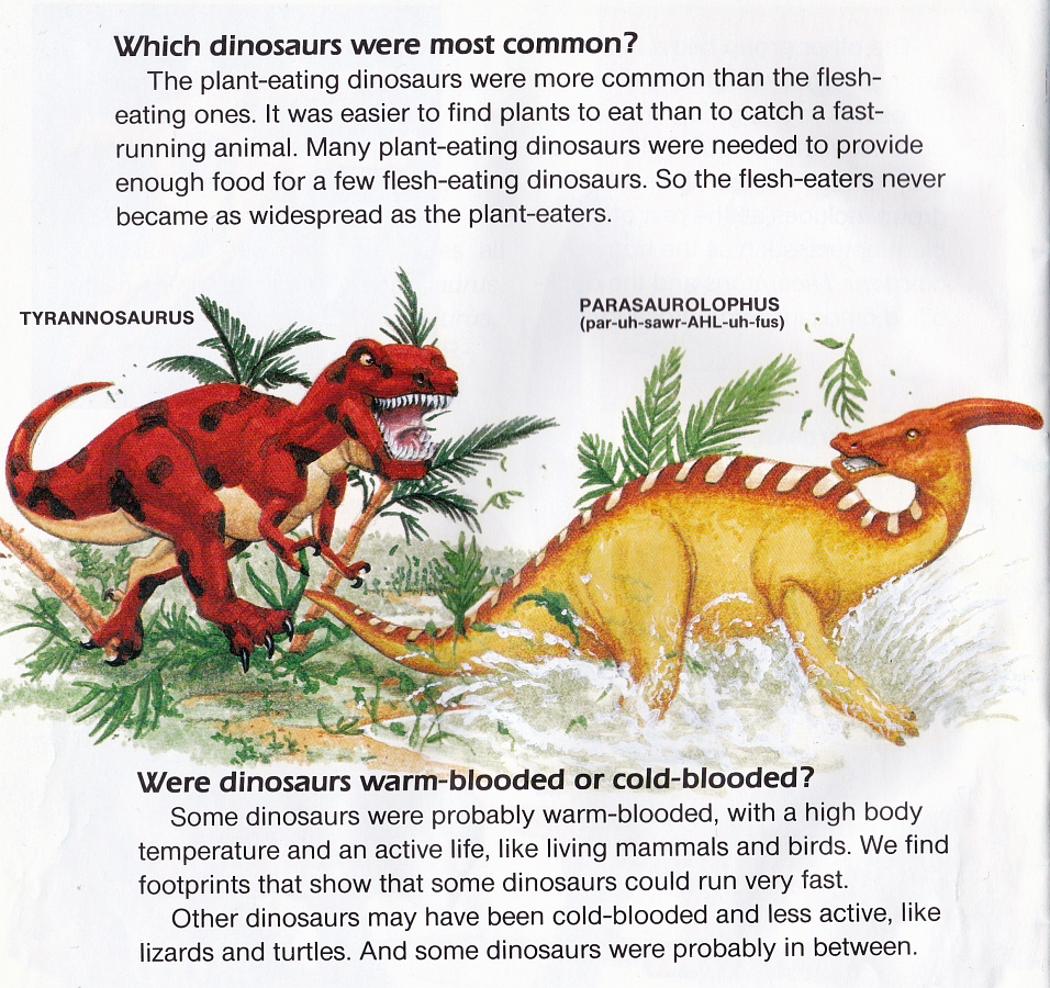 Love in the Time of Chasmosaurs: Vintage Dinosaur Art: How Tough was a ...