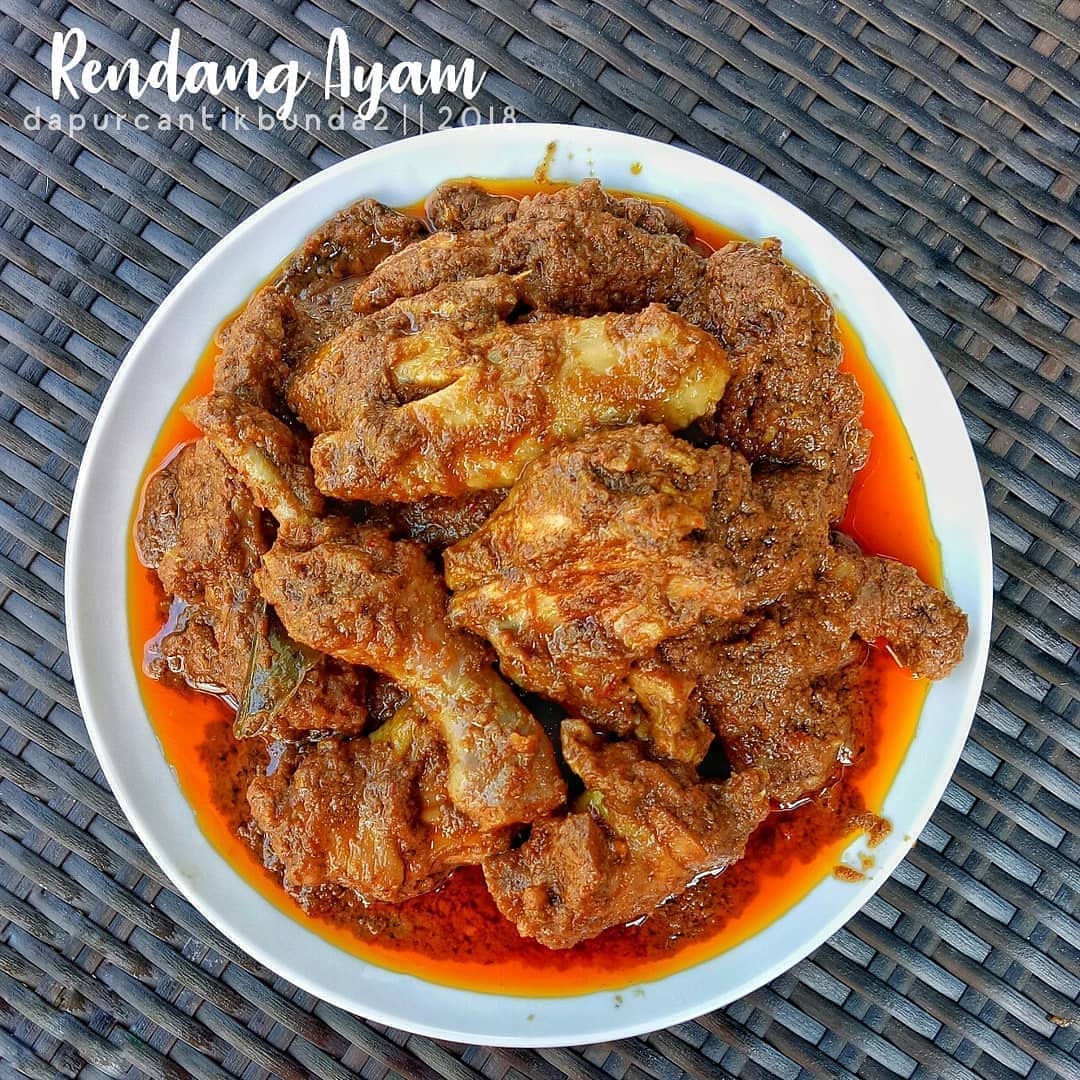 RENDANG AYAM - Resep Masakan nusantara