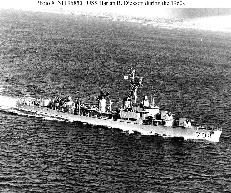 Naval Warfare: USS Harlan R. Dickson (DD-708)