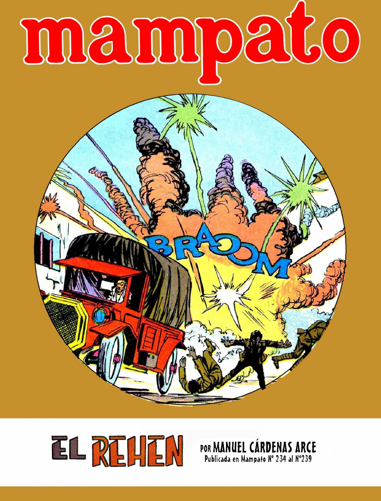 revista mampato comics y los 70s: El rehen