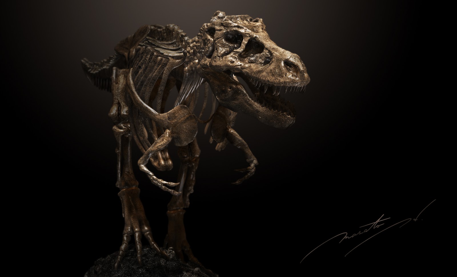 Marchan Blog: ティラノサウルス・スーの全身骨格完成 Tyrannosaurus Sue Whole body skeleton