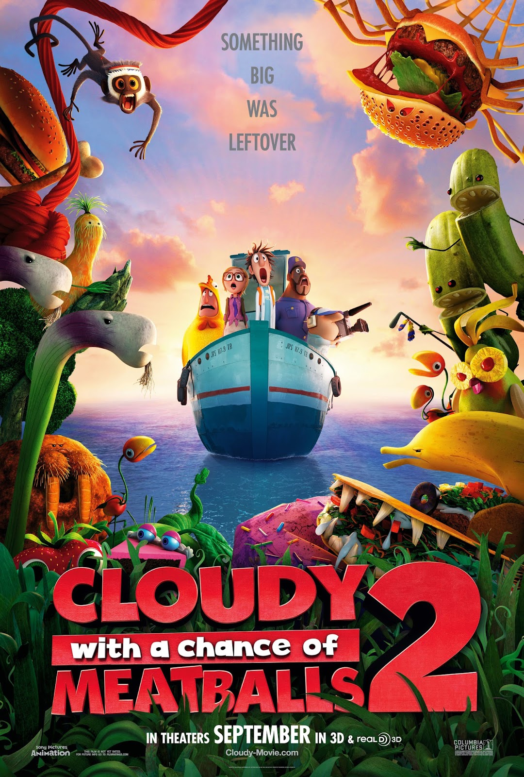 Cloudy with a Chance of Meatballs 2 Review ~ Ranting Ray's Film Reviews