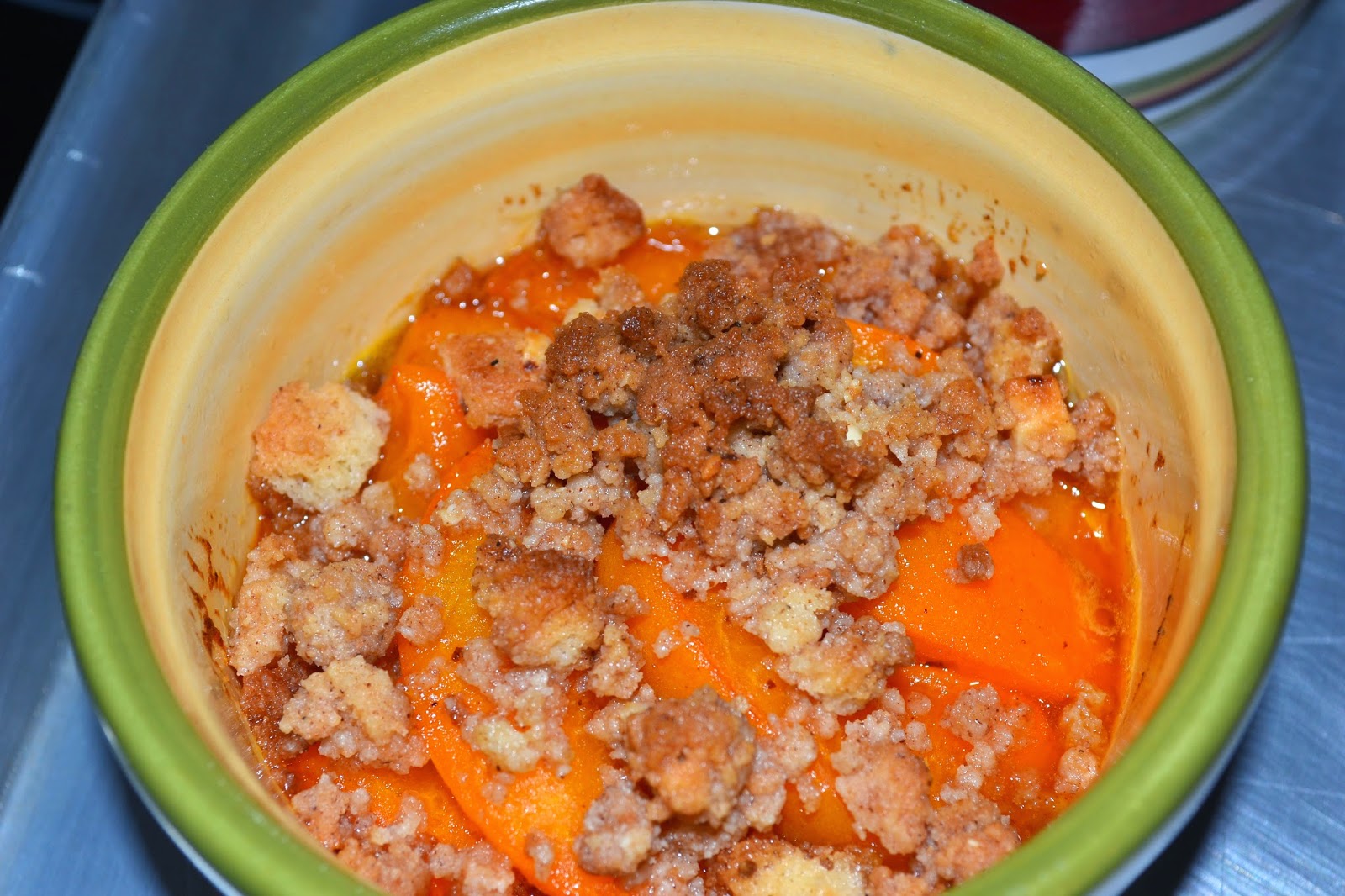 A Taste of Alaska: Apricot Crumble and Hail