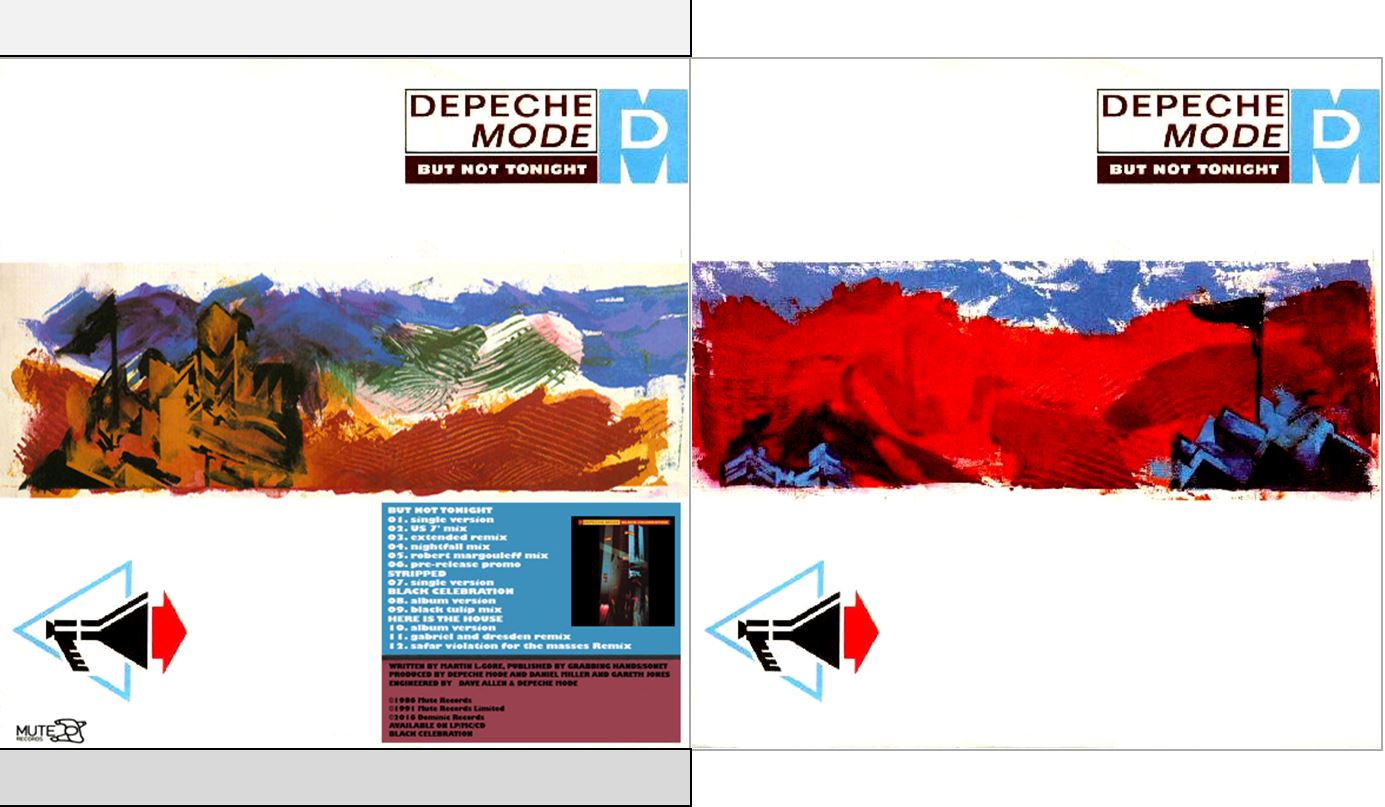 MUSICOLLECTION: DEPECHE MODE - But Not Tonight - CDSINGLE - 1986 - 2016