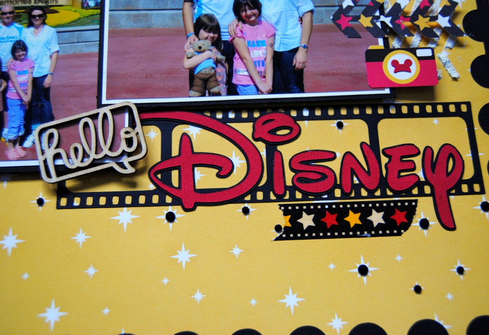 Scrap Paper Scissors etc.: Hello Disney!