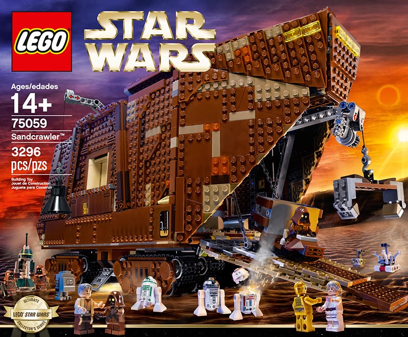 NEWS: LEGO to release 3000+ piece Star Wars Sandcrawler set | The Test Pit