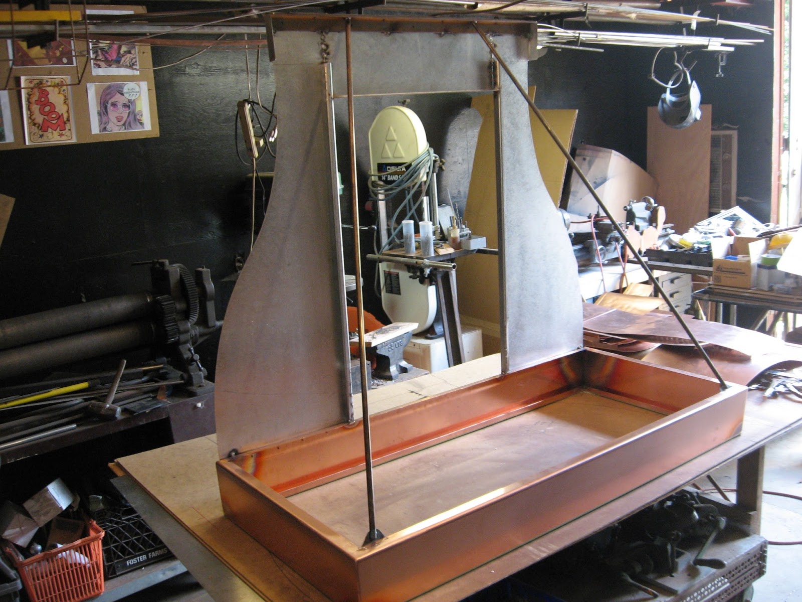 HEAVY METAL WORKS: "HEAVY" Copper Range Hood