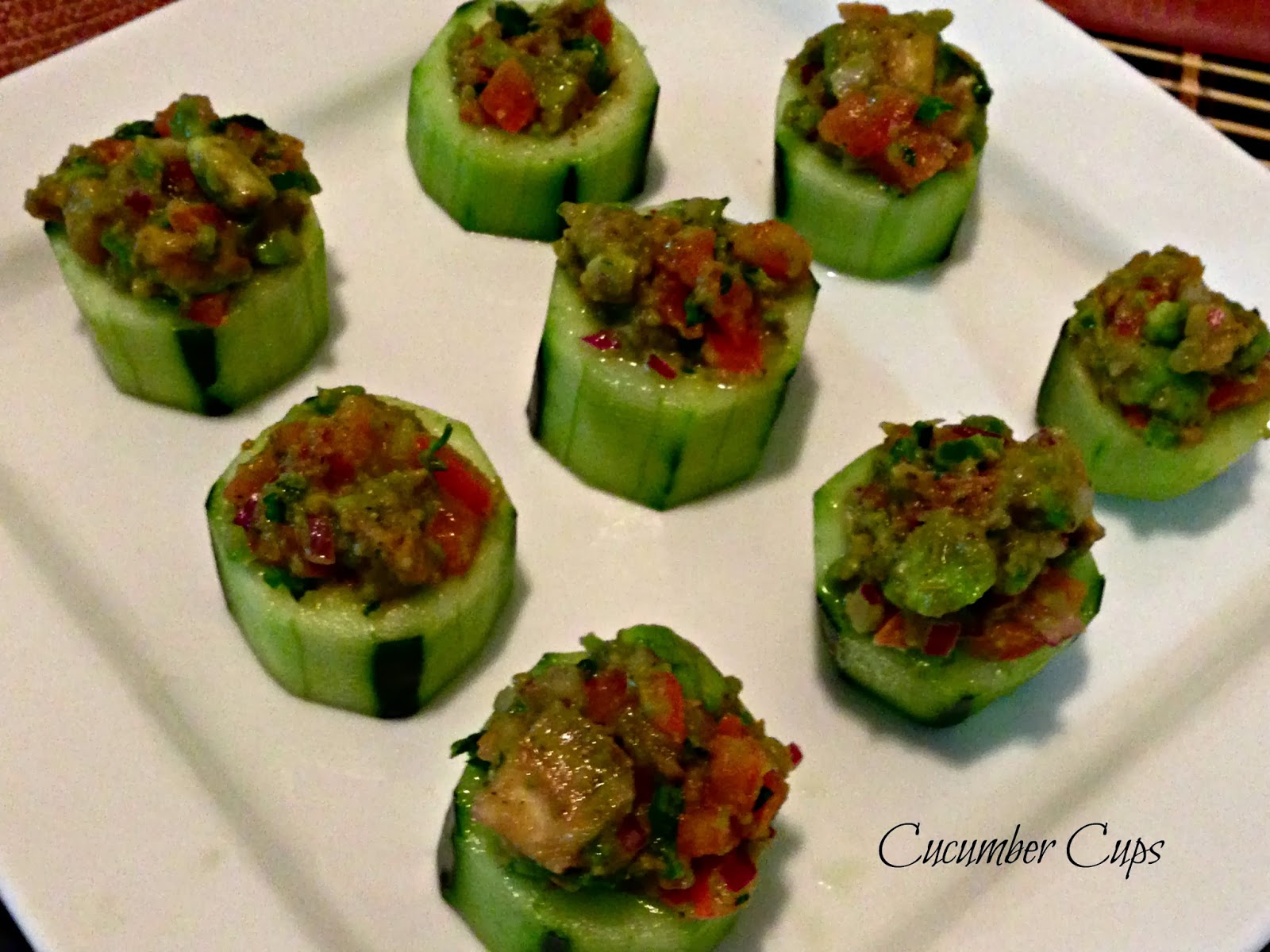 Sweet Home Recipes...: Cucumber Cups