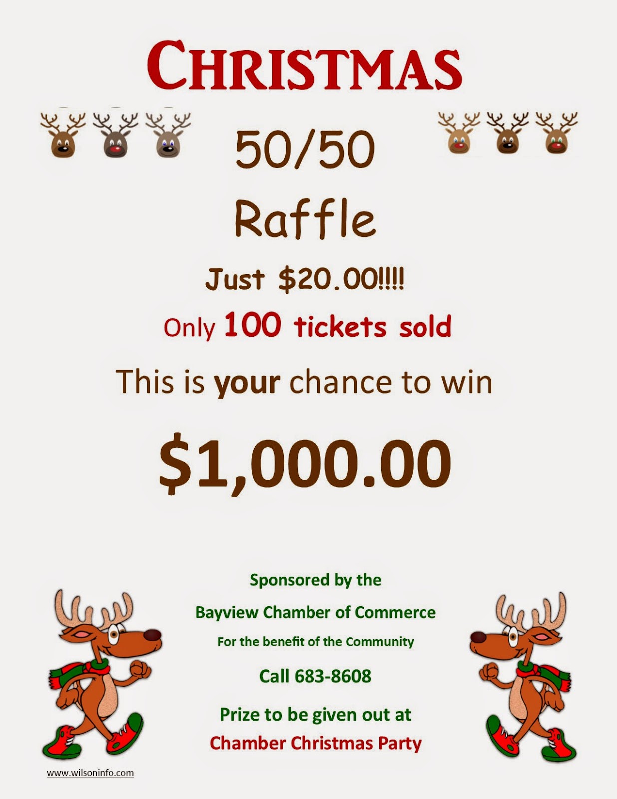 The Other Side of Bayview: Christmas 50/50 Raffle