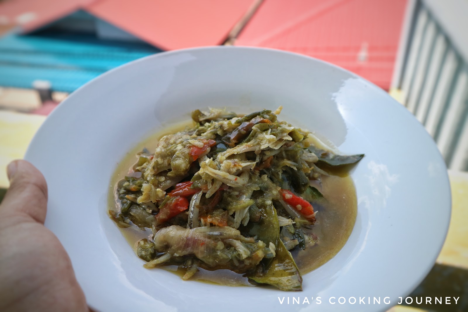 Sambal Cabe Ijo ala Nasi Padang - Vina's Cooking Journey