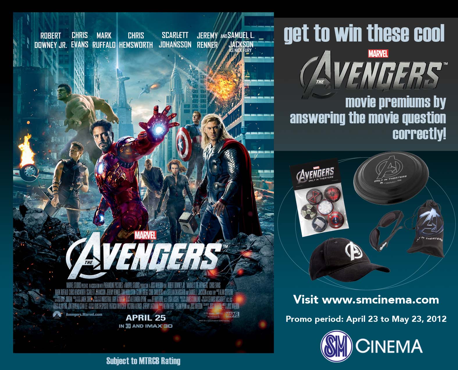 SM Cinema Journal: SM Cinema Surprised Fans with Marvel’s The Avengers ...