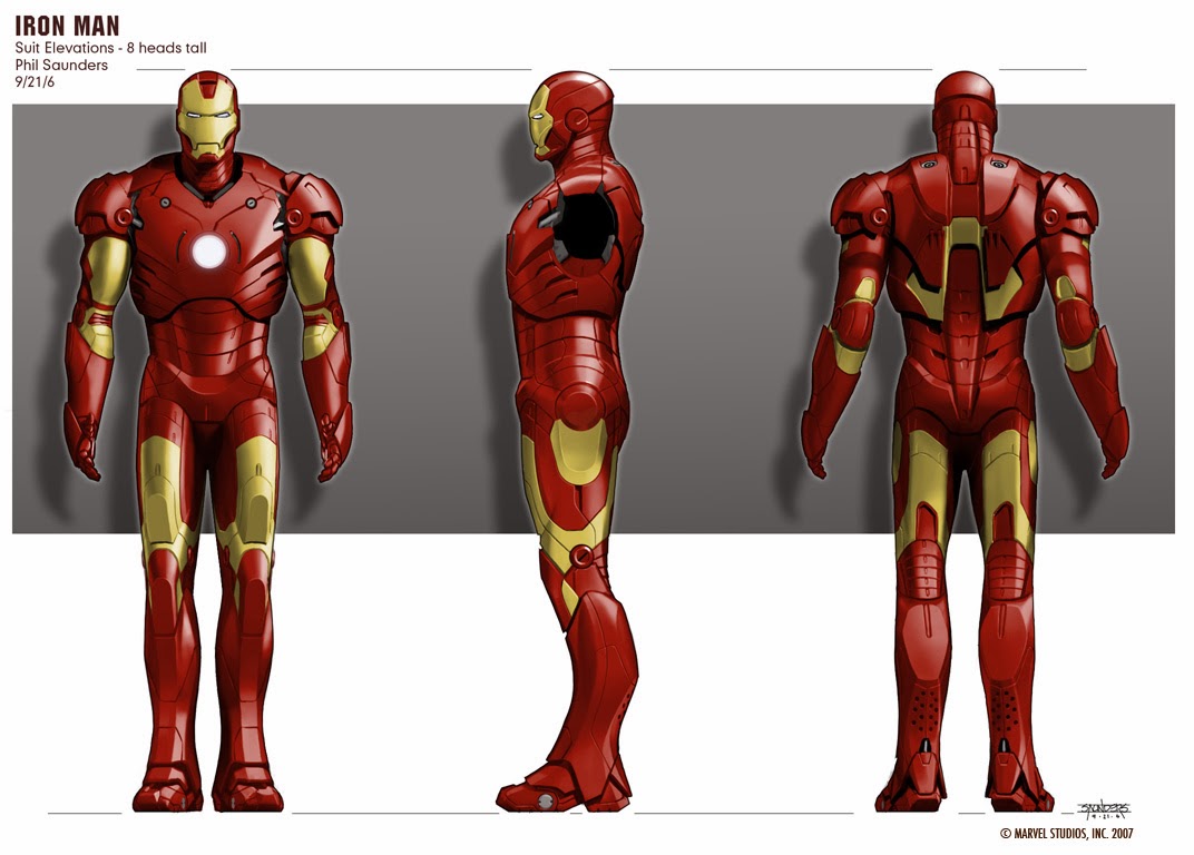 Amazing IRON MAN Concept Art by Phil Saunders « Film Sketchr